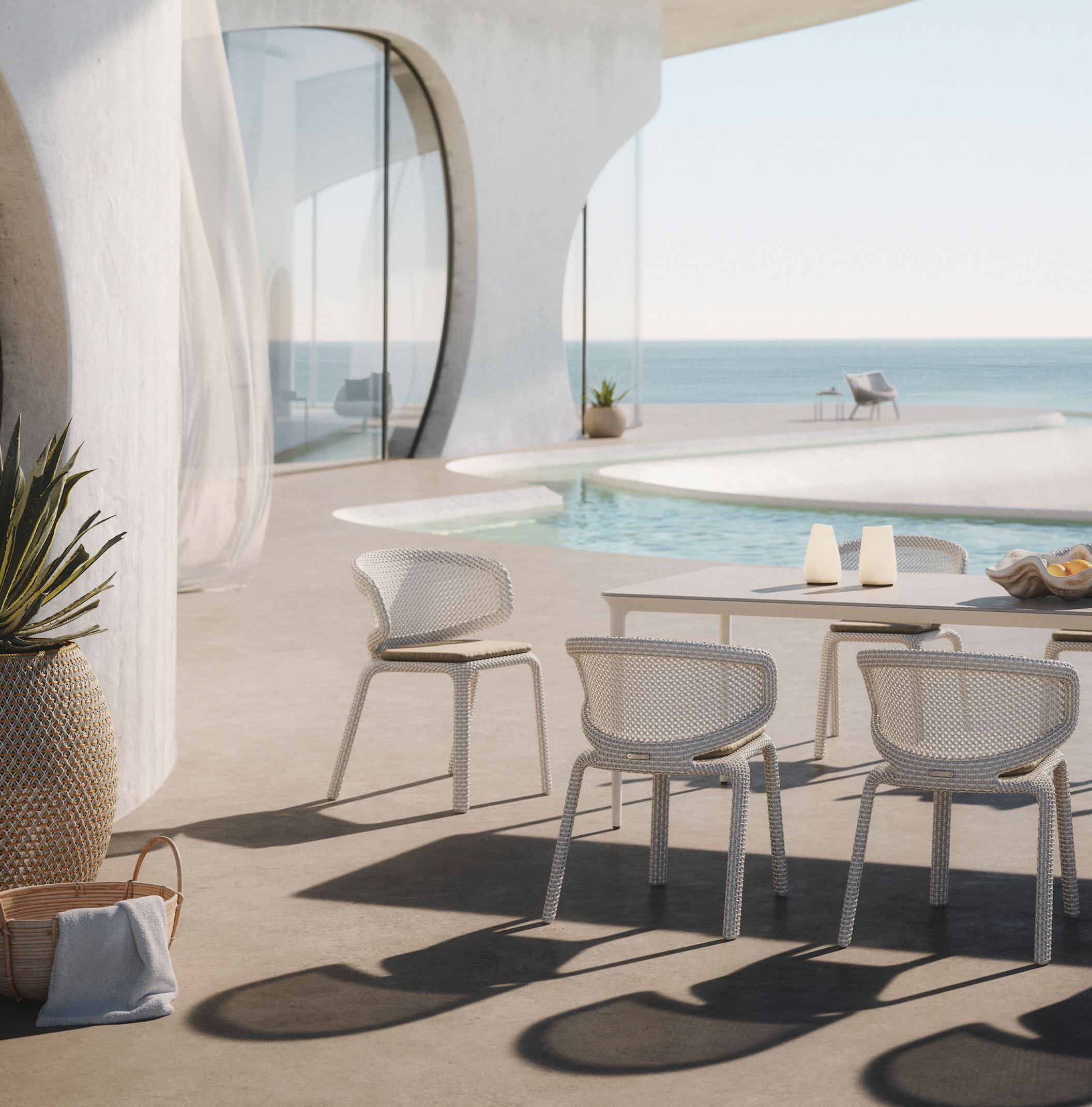 DEDON | Furniture | SEASHELL NUO Armchair