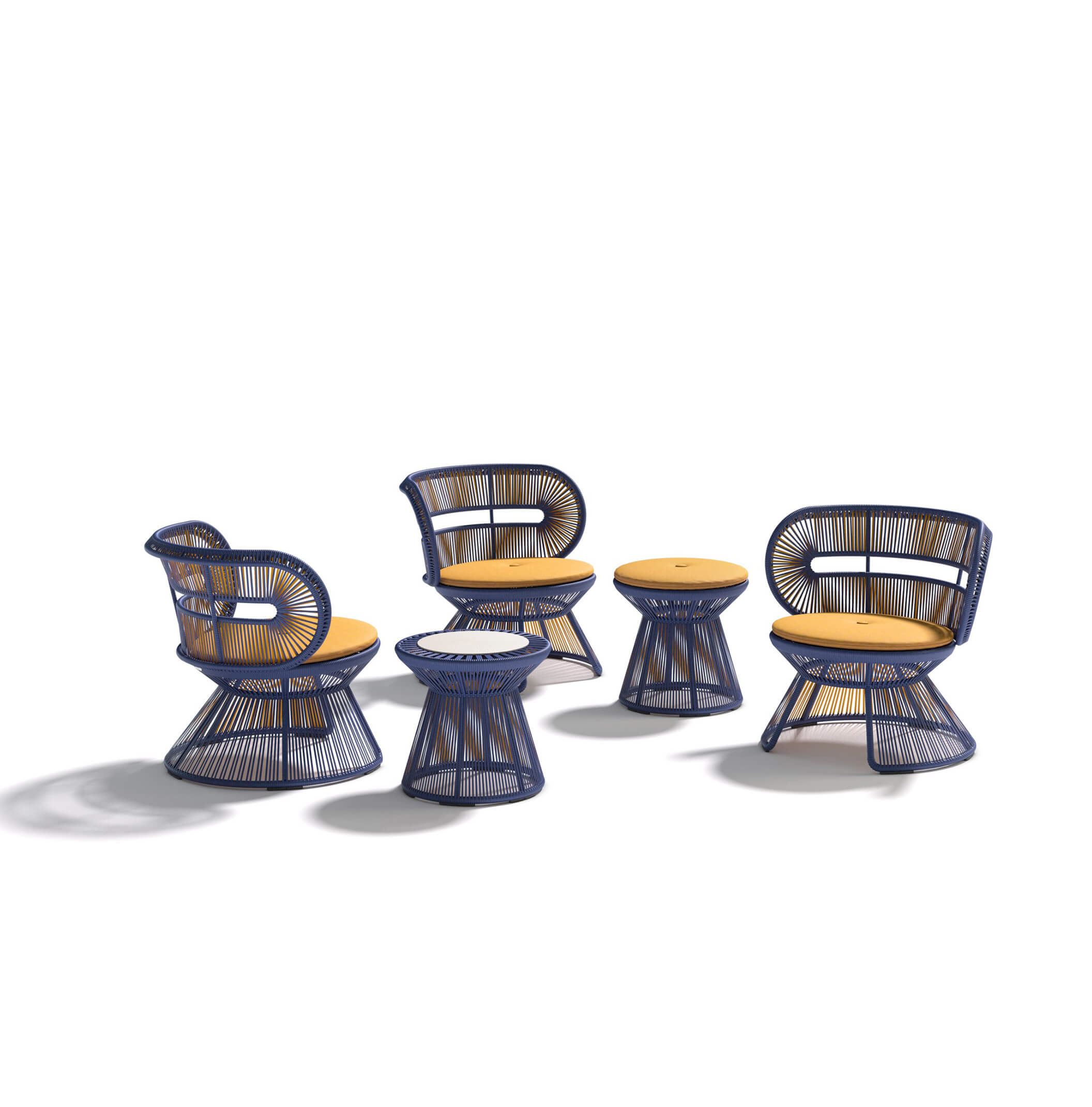 DEDON | CIRQL NU | Side table with central Base