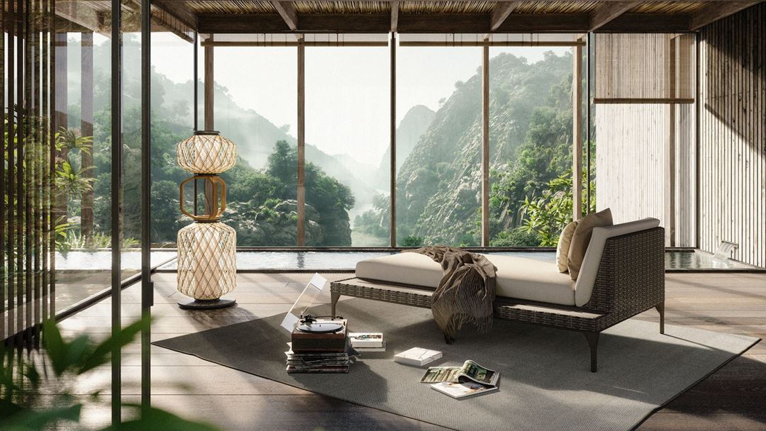 DEDON | MU | Coffee table with HPL