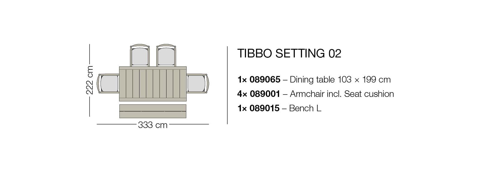 DEDON | FURNITURE | TIBBO